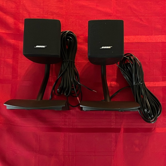 Bose | Portable Audio & Video | Pair Of Bose Acoustimass Cube Speakers | Poshmark